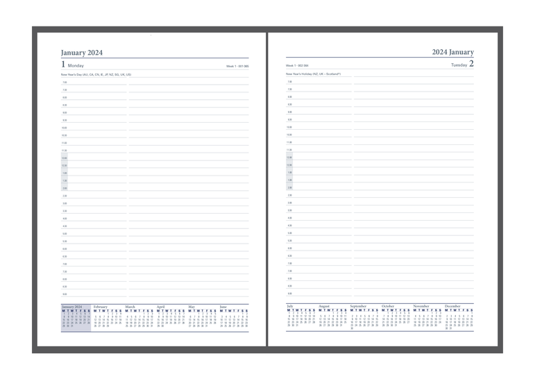 Diaries - Day-to-Page — Page 2 — Collins Debden