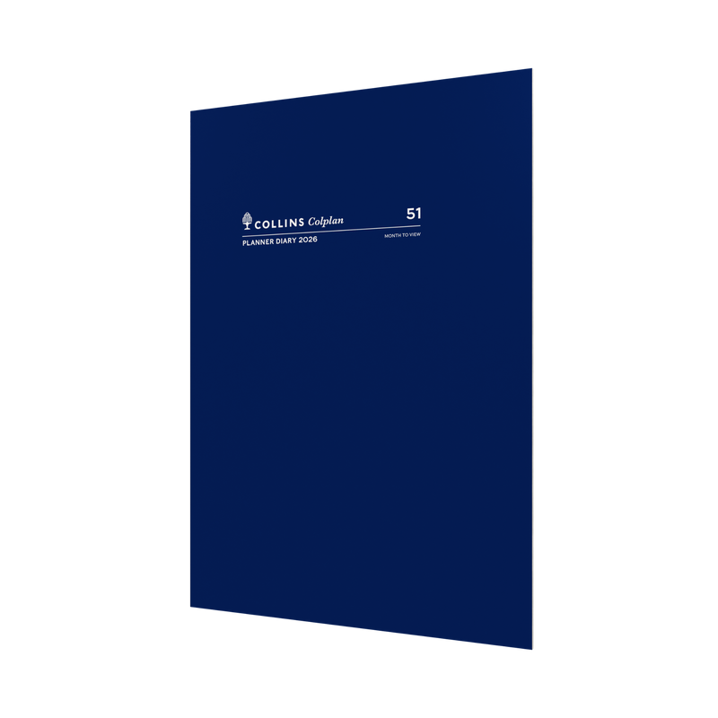Collins - Colplan Calendar Year 2026 Diary/Planner, Month to View, A4 ...