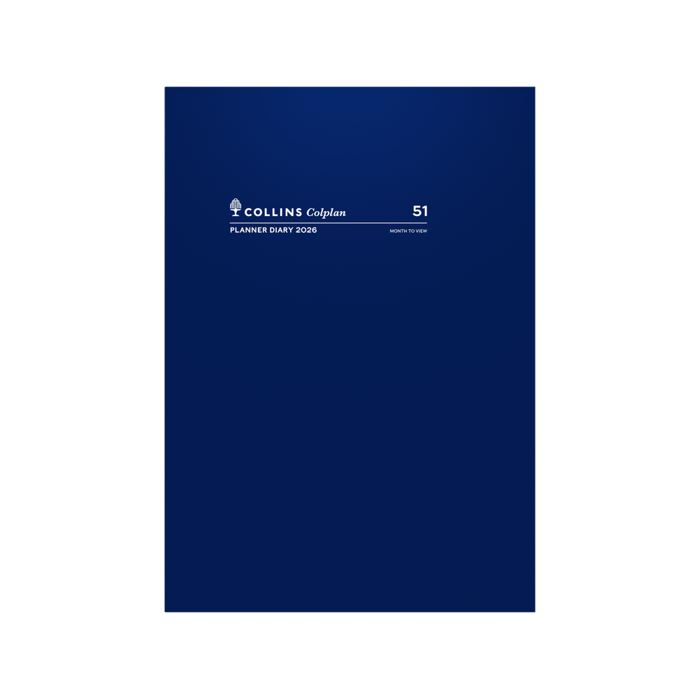 Collins - Colplan Calendar Year 2026 Diary/Planner, Month to View, A4 ...