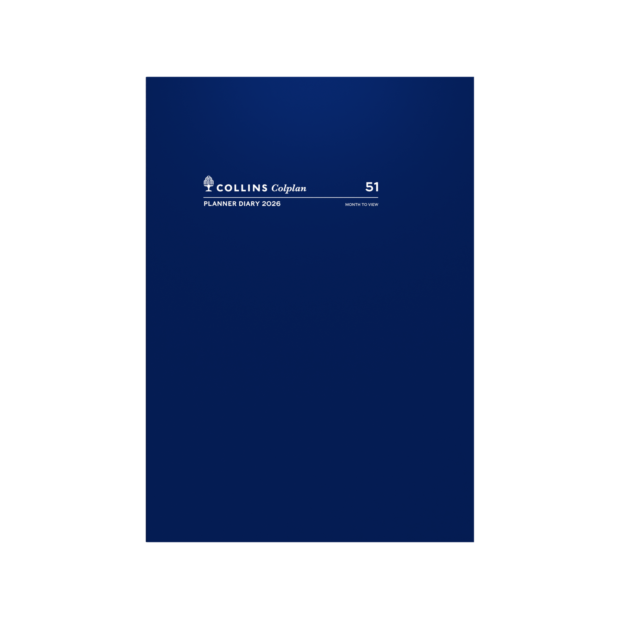 Collins Colplan Calendar Year 2026 Diary/Planner, Month to View, A4 So ...