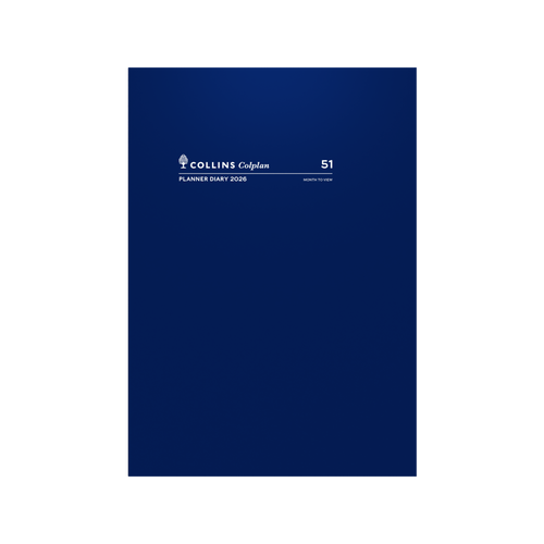 Collins Colplan Calendar Year 2026 Diary/Planner, Month to View, A4 So ...