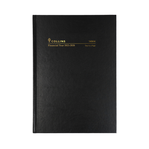 Collins - Financial Year 2025-2026 Diary/Planner, Day to Page, A4 Hard ...