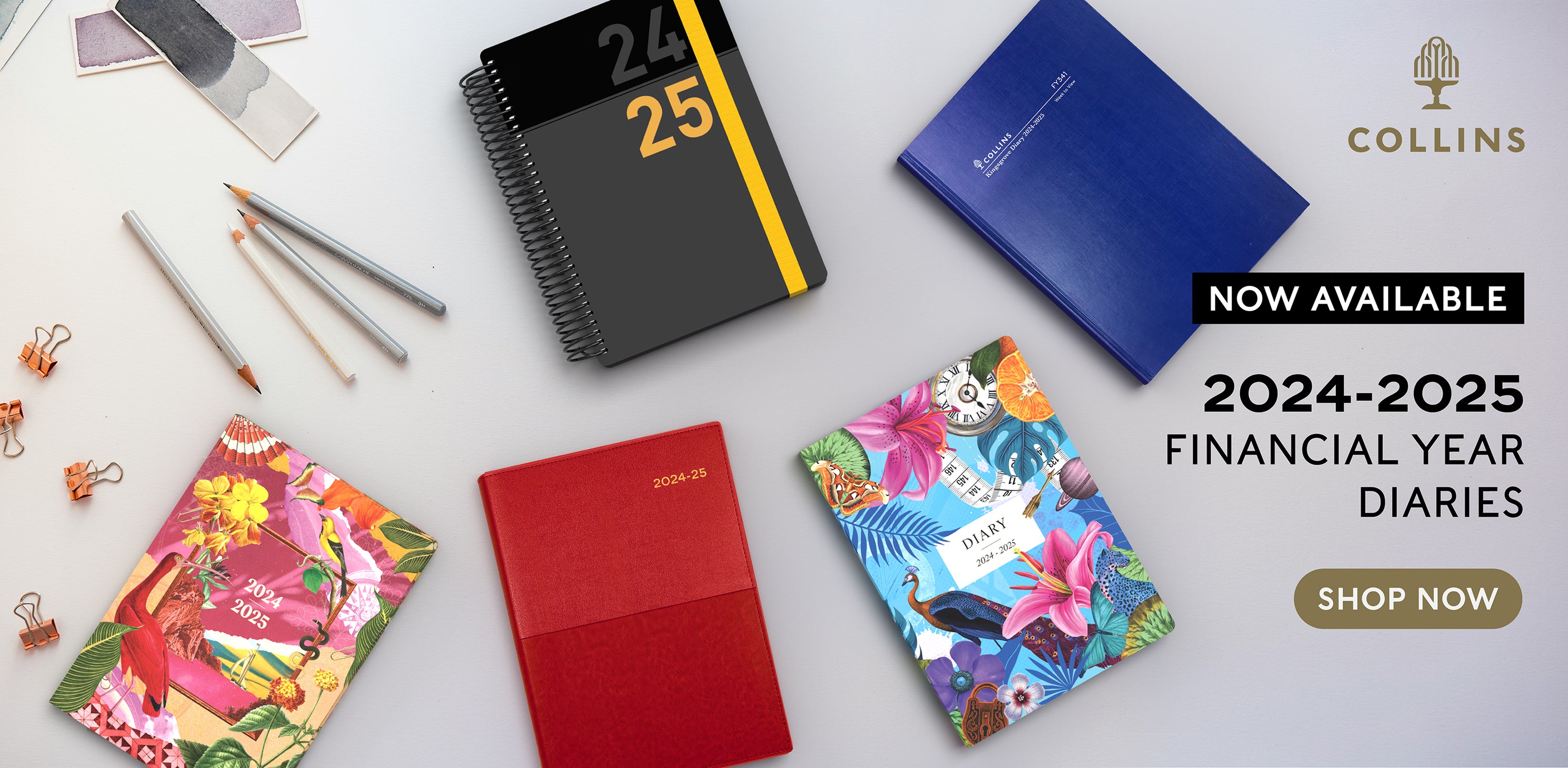Collins Debden – Diaries, Notebooks, Organisers, Planners, Stationery