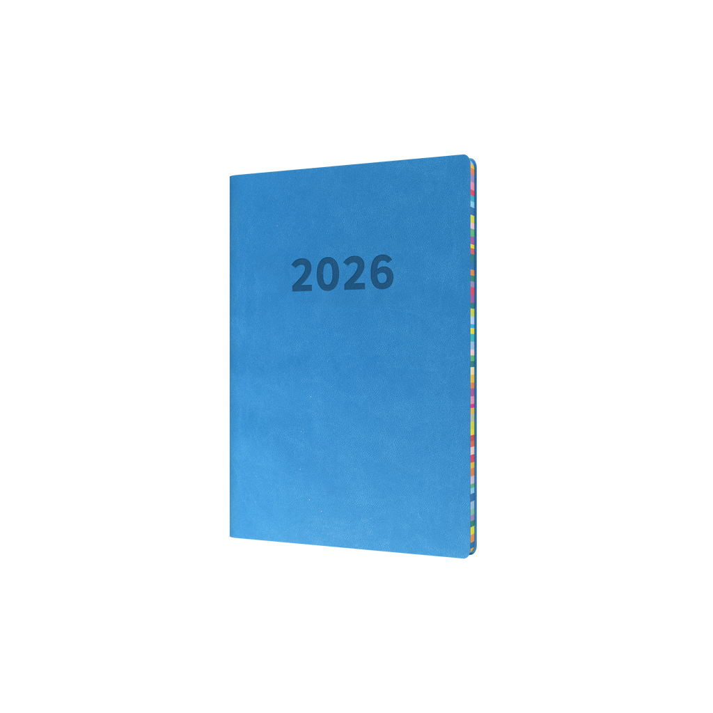 Collins Edge Rainbow Calendar Year 2026 Diary/Planner, Week to a View ...