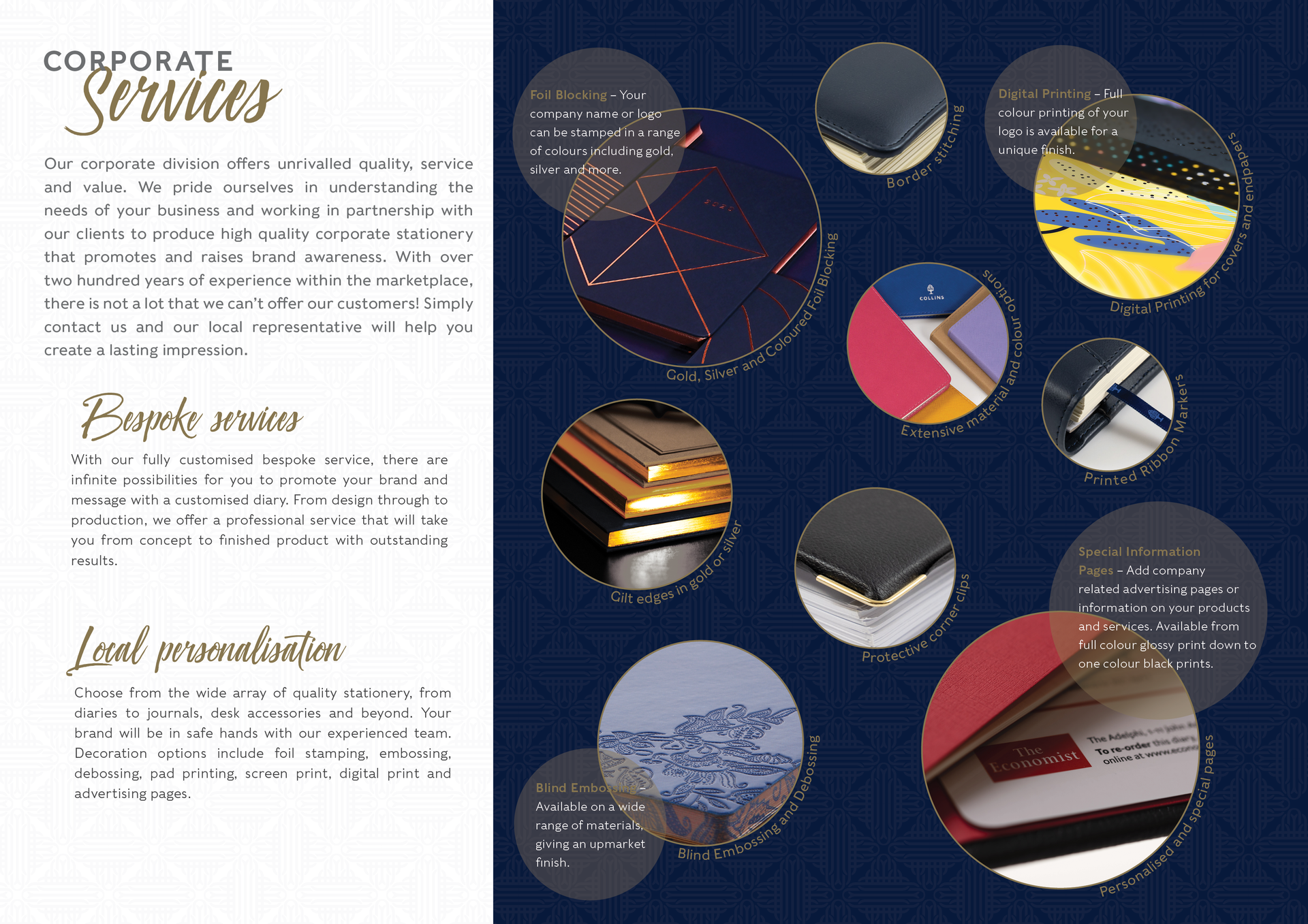 Bespoke Services – Collins Debden