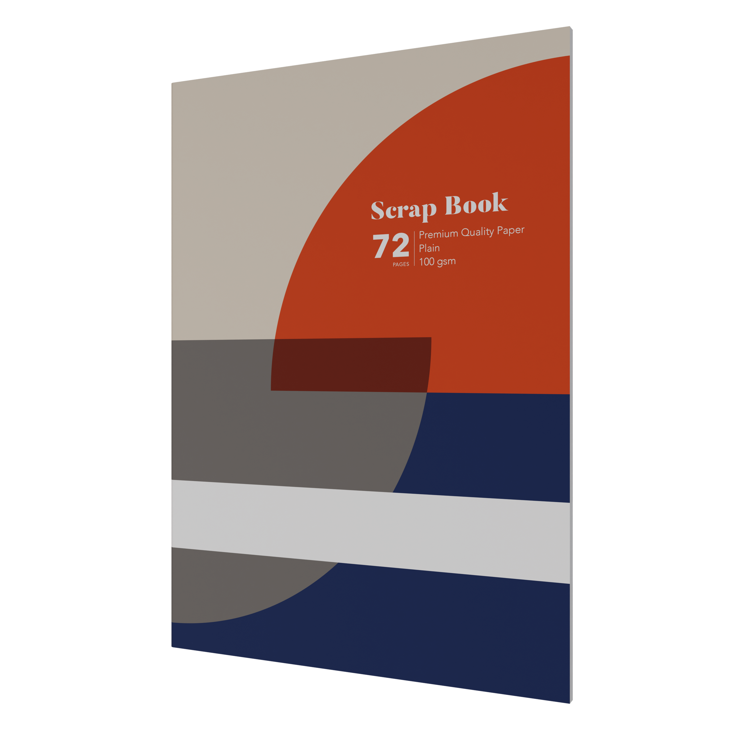 Collins School Essentials - Scrap Book, 335x240mm - Geo – Collins Debden
