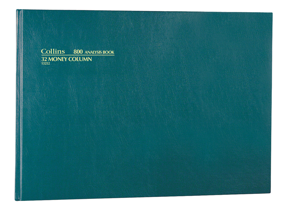 Collins Analysis Book 800 Series - 32 Money Column – Collins Debden