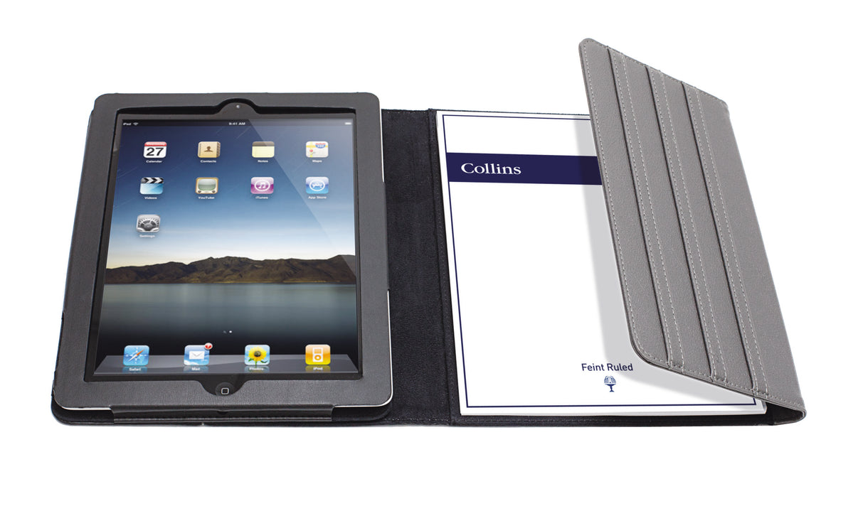 Collins Tablet/IPad Holder with Notepad, Size A5 — Collins Debden